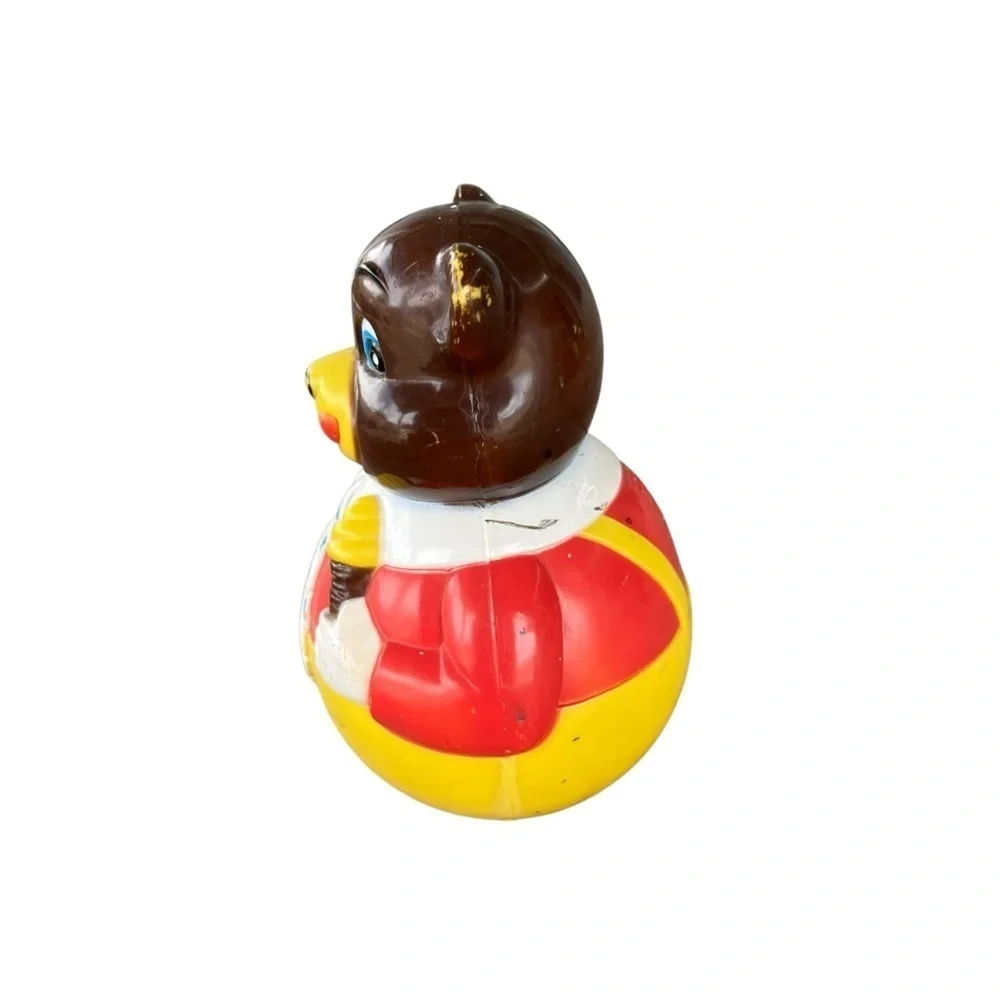 The First Years | Toys | Vtg Roly Poly Musical Chime Bear Toy The First ...